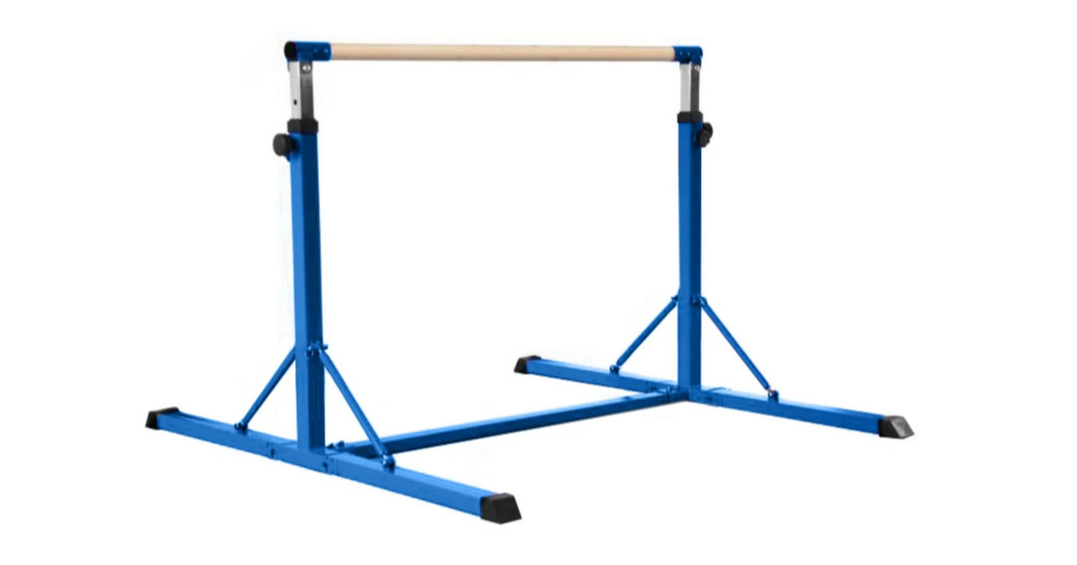Mini Folding Junior Pro Adjustable Horizontal Bars | Gym Mats IRE