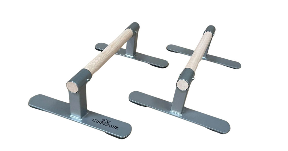 Pair of Premium Anti Slip Parallette Gymnastics Push Up Bars